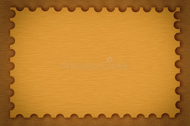Brown Stamp Illustration Background Stock Illustration - Illustration ...