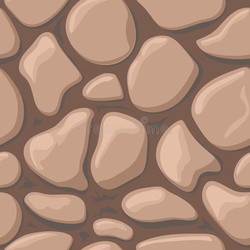 Seamless Cartoon Vector Cave Stock Vector - Illustration of assets ...