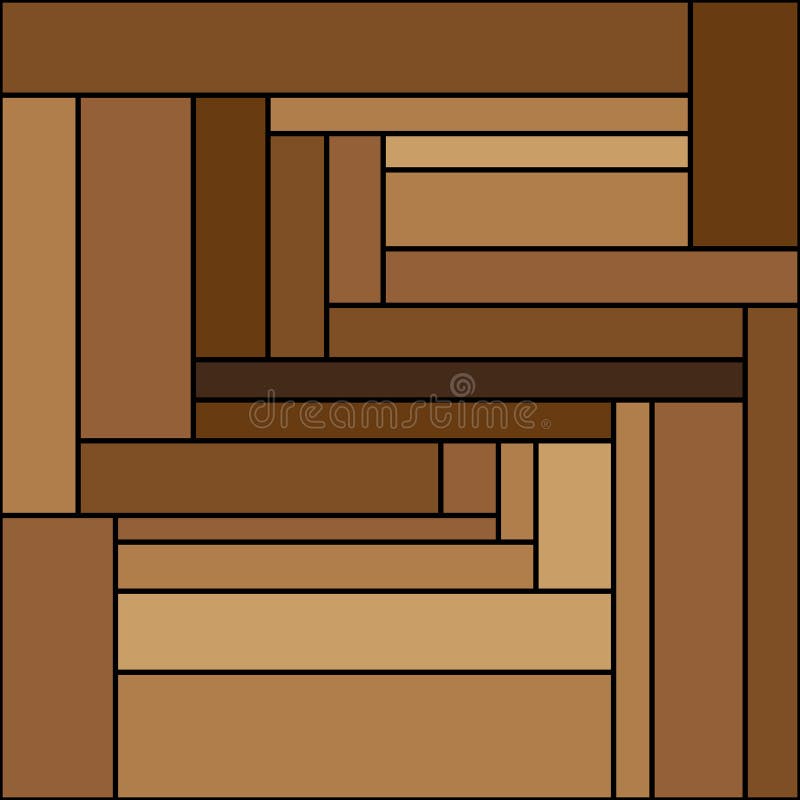 Brown Stripes of Different Colors Stock Illustration - Illustration of ...