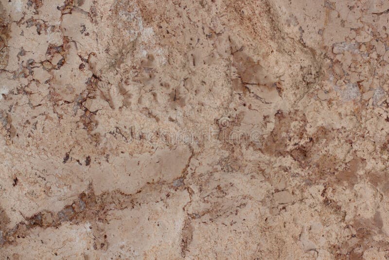 Classic Travertine Texture. Brown Structure with Fractures and Spots ...