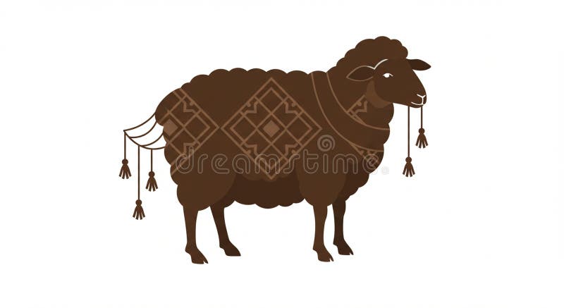Stylized Sheep Illustration Stock Illustrations – 2,249 Stylized Sheep ...