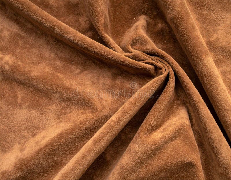 Brown Suede Fabric Texture Background Stock Illustration - Illustration ...