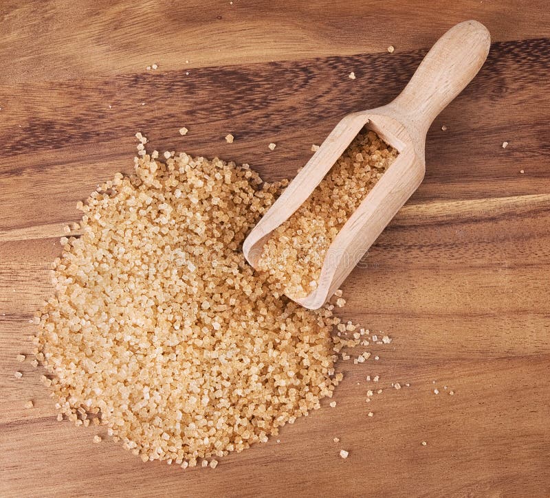 Brown sugar stock image. Image of unrefined, heap, grain - 27629793