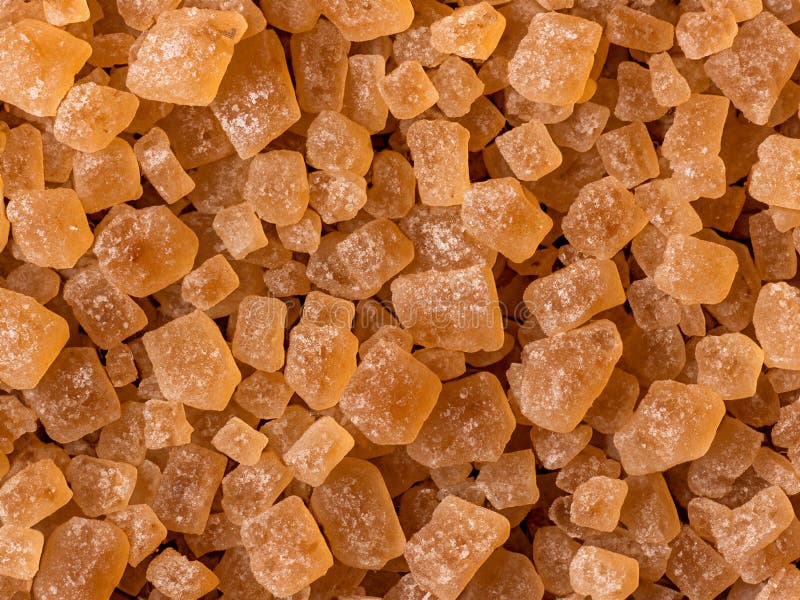 Brown Sugar Cubes As Texture Stock Photo - Image of granulated, pattern ...