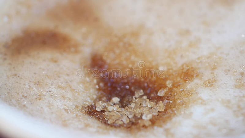 Brown Sugar in a Paper Packet Pouring Stock Footage - Video of text ...