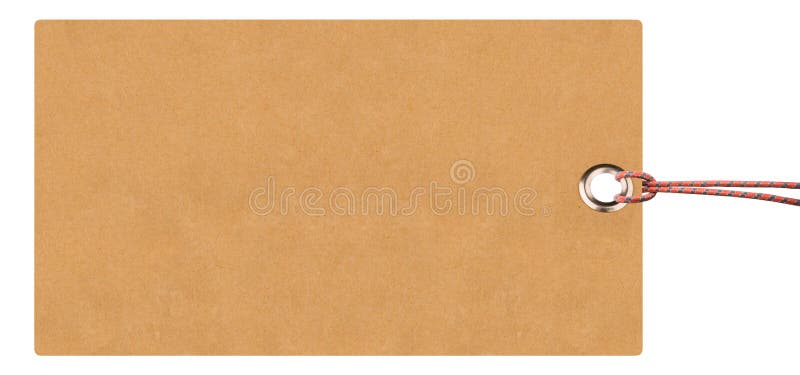 Brown tag stock image. Image of prize, empty, office - 74000963
