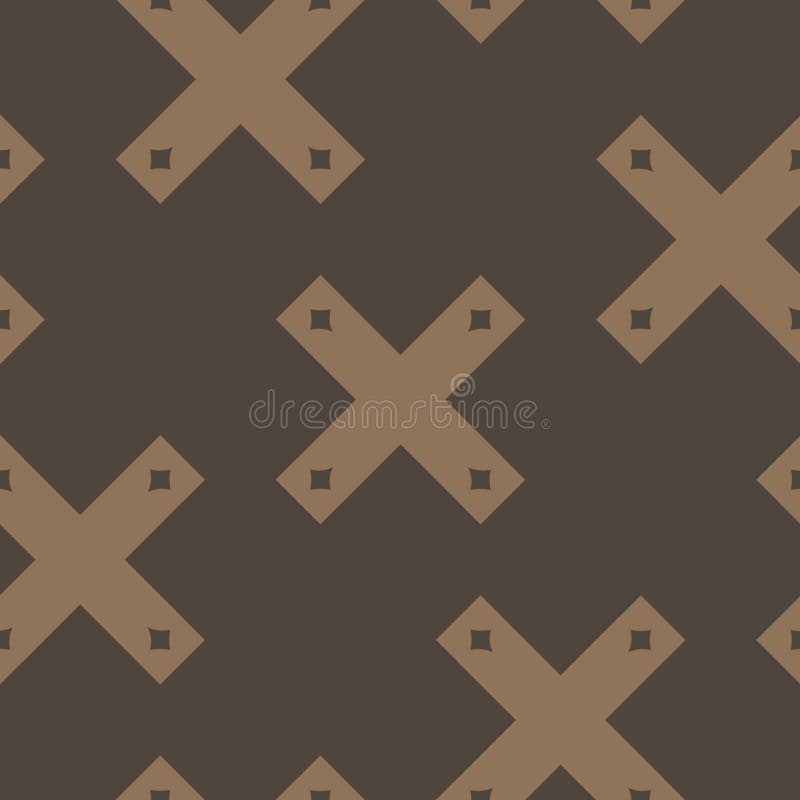 Brown and Tan Backdrop with Crosses Stock Illustration - Illustration ...
