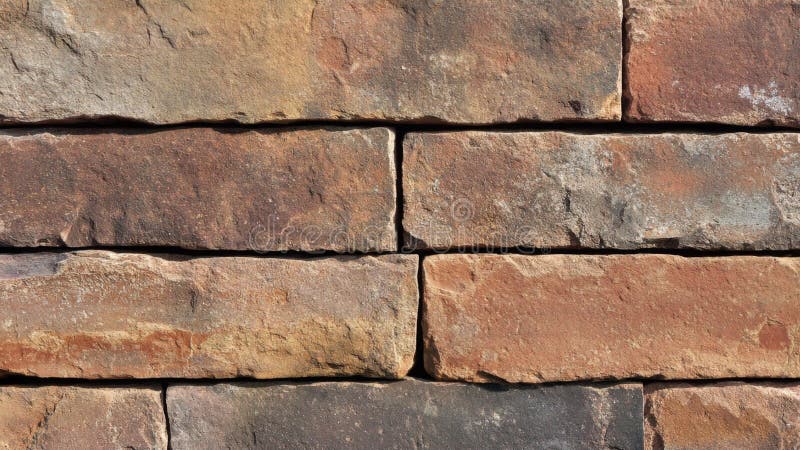 Brown and Tan Stone Wall Texture Background Stock Illustration ...