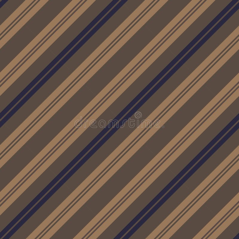 Brown Taupe Stripe Seamless Pattern Background in Diagonal Style Stock ...