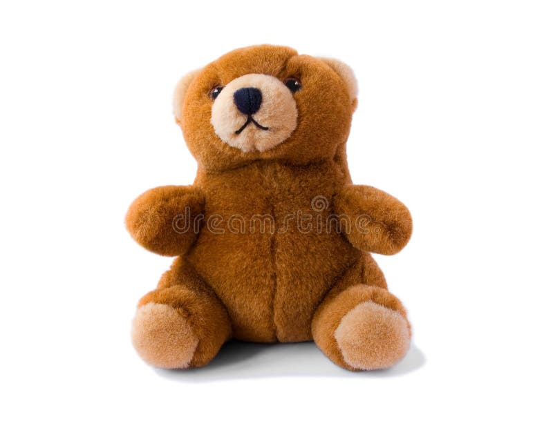 Brown teddy-bear stock image. Image of amiable, carpet - 10471511