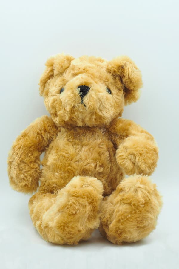 A light brown teddy bear stock image. Image of cuddly - 17375383