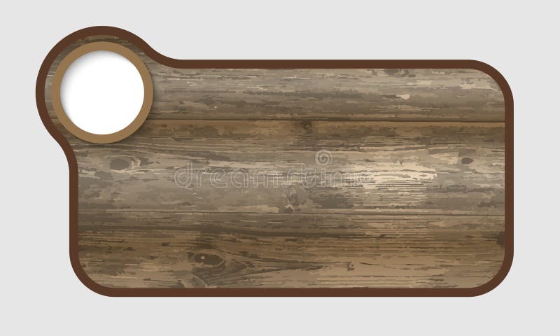 Brown Box for Text and Cup of Coffee Stock Vector - Illustration of ...