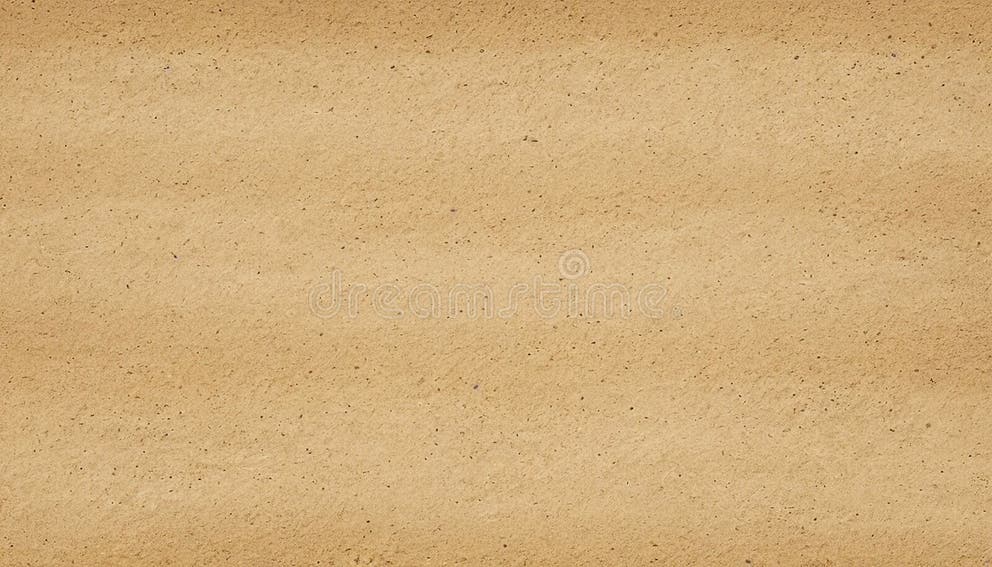 Brown Textured Paper with a Subtle Grainy Surface, Displaying a Uniform ...