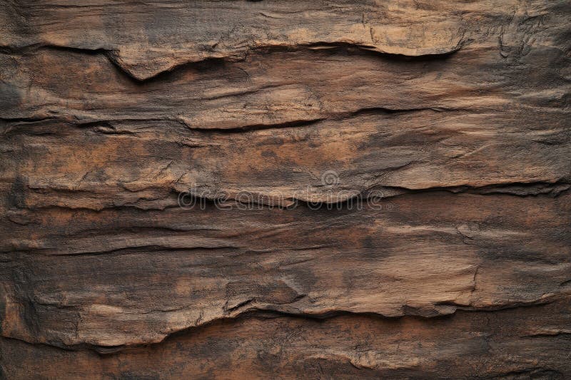 A Brown Textured Surface with a Rugged, Hand-hewn Finish, Reminiscent ...