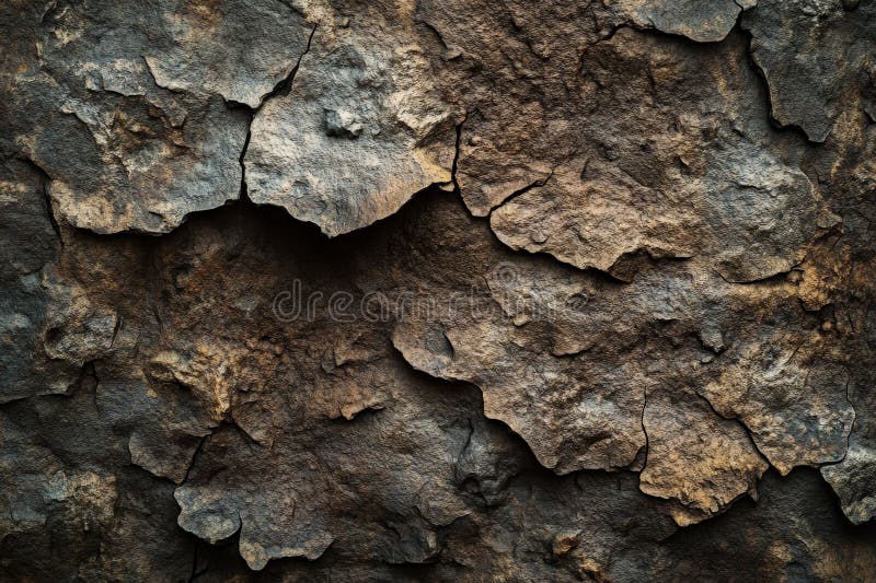 A Brown Textured Surface with a Rugged, Pitted Texture, Similar To ...