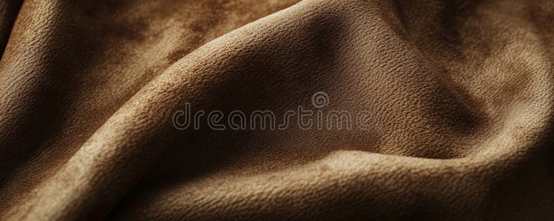 A Brown Textured Surface with a Soft, Suede Finish, Offering a Smooth ...