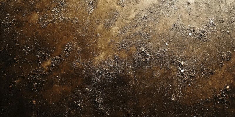 A Brown Textured Surface with a Sparkling, Mica-like Texture, Catching ...