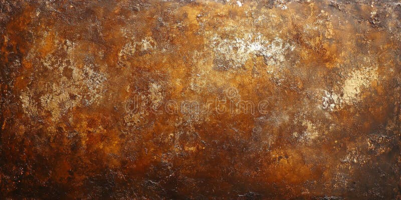 A Brown Textured Surface with a Sparkling, Mica-like Texture, Catching ...