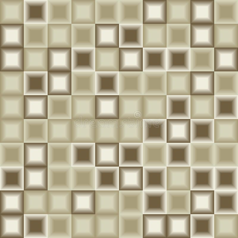 Brown tile pattern stock vector. Illustration of texture - 4589418