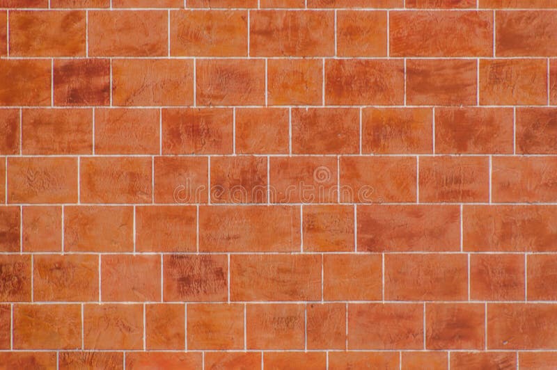 Brown tile wall Texture. stock photo. Image of material - 90468336