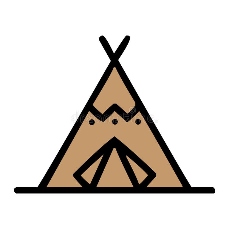 Tipi Outline Stock Illustrations – 616 Tipi Outline Stock Illustrations ...