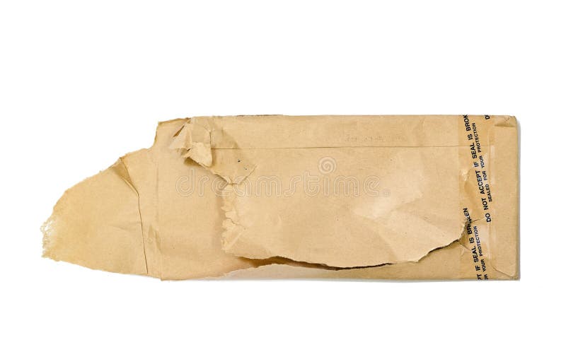 Old Torn Envelope with 1941 Postal Stamp Stock Photo - Image of ...