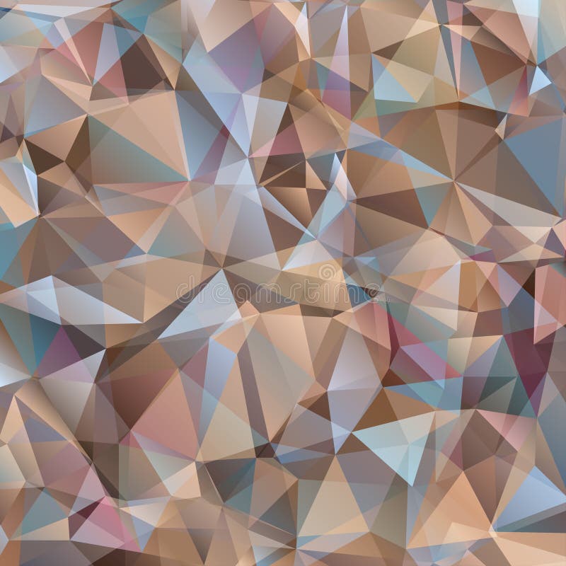 Brown Triangle Abstract Background Stock Vector - Illustration of color ...