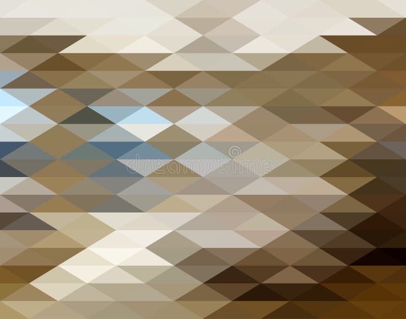 Brown Triangle Abstract Background Stock Vector - Illustration of line ...