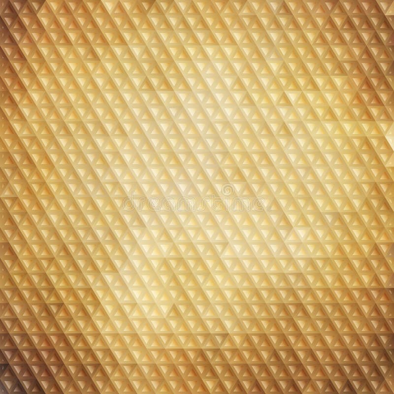 Brown triangle pattern stock vector. Illustration of element - 48778830