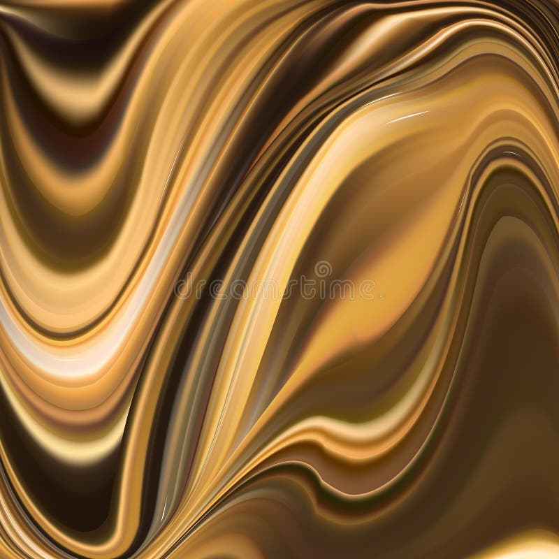 Brown Vector Pattern. Abstract Wavy Background Stock Illustration ...