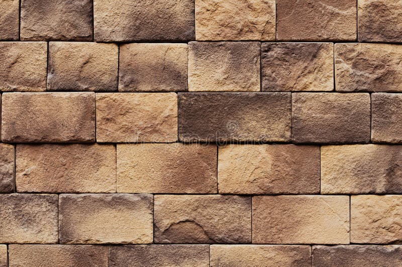 Brown wall. stock image. Image of built, abstract, exterior - 41044679