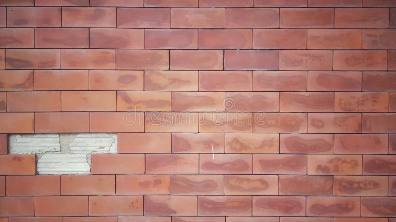 Brown Wall and Weathering Bricks for Background and Wallpaper. Stock ...