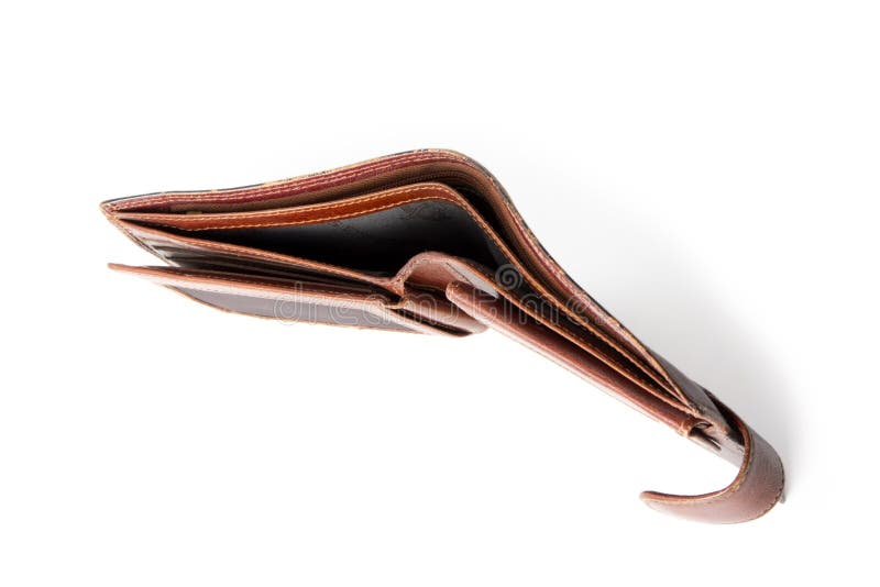 Brown wallet stock photo. Image of success, income, brown - 18996666