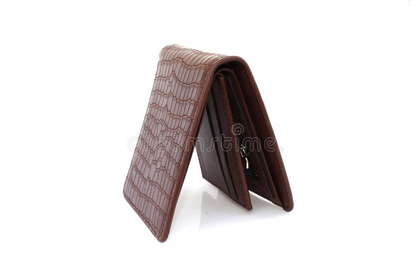 Brown wallet stock image. Image of savings, banking, accessory - 79632487