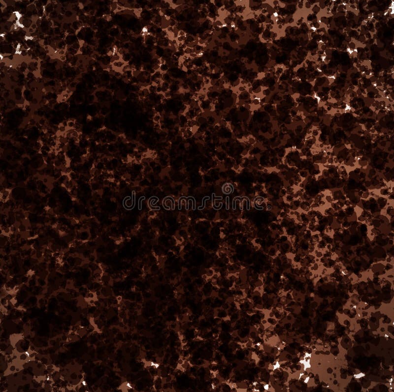 Brown Watercolor Splash on Studio Wall Background. Stock Illustration ...