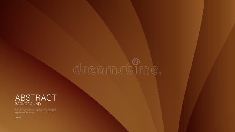 Brown Wave Background Vector, Brown Background, Chocolate Background ...