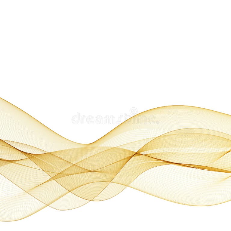 Brown Wave. Vector Layout for Advertising Stock Illustration ...