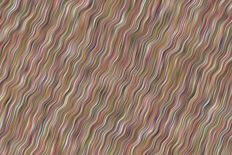 Brown Waves Abstract Vector Background. Simple Pattern. Stock ...