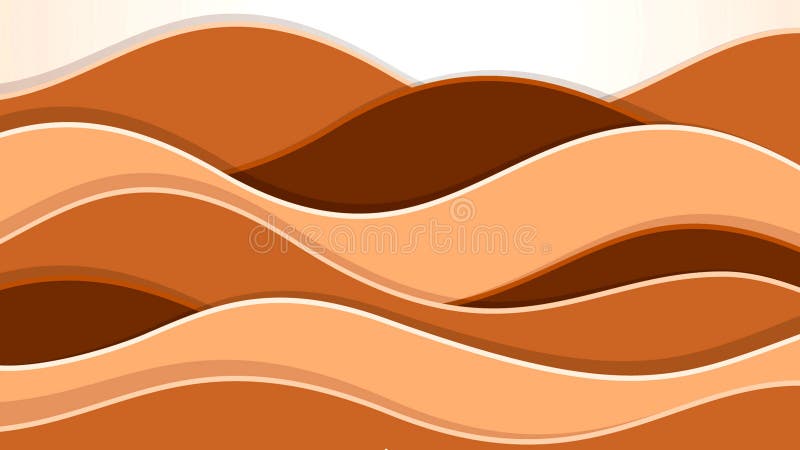 Brown Waves Pattern Design,creative Wavy Background 11 Stock ...