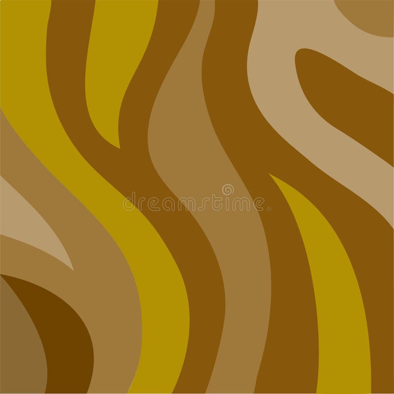 Brown wavy stripes stock vector. Illustration of blend - 18047723