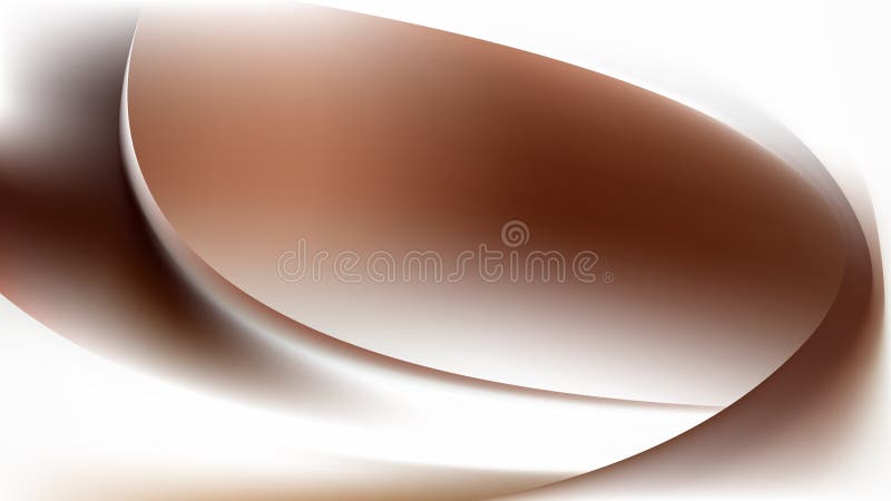 Brown and White Abstract Wave Background Vector Image Stock Vector ...