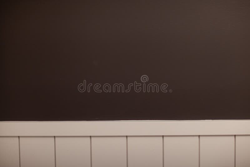 Brown and White Background for Text, Menu, White Wooden Wall with Black ...