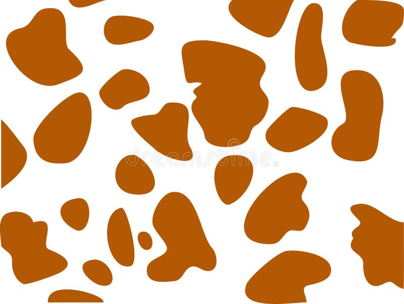 Cow skin stock vector. Illustration of cattle, calf, pattern - 14428654