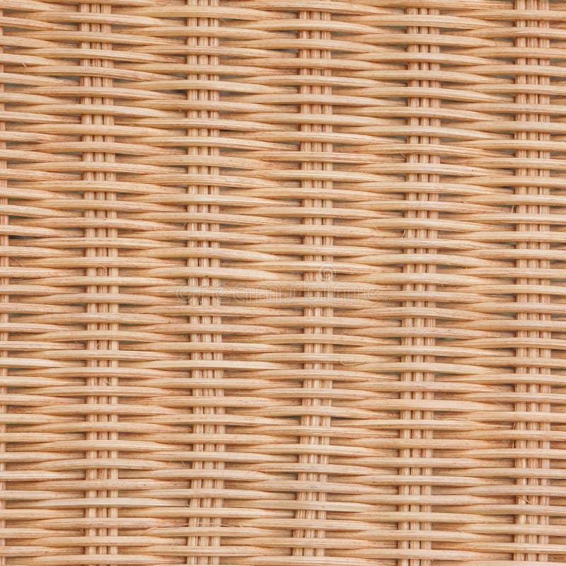 Brown Wicker Rattan Texture Background Stock Image - Image of surface ...