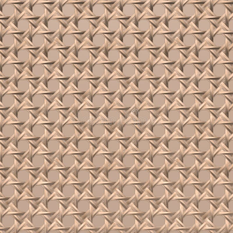 Brown Wicker Texture Seamless Tiling Stock Illustration - Illustration ...