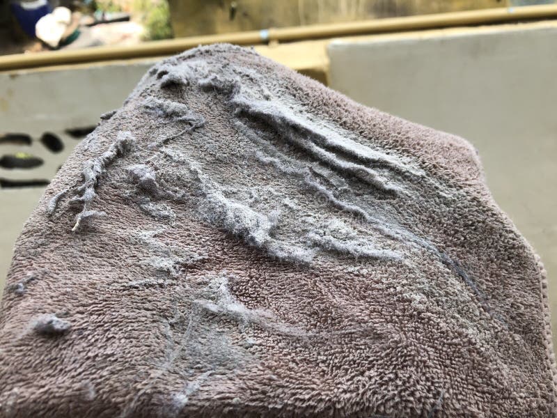 Brown Wipe Fabric for Cleaning Dust Stock Photo - Image of brown, floor ...