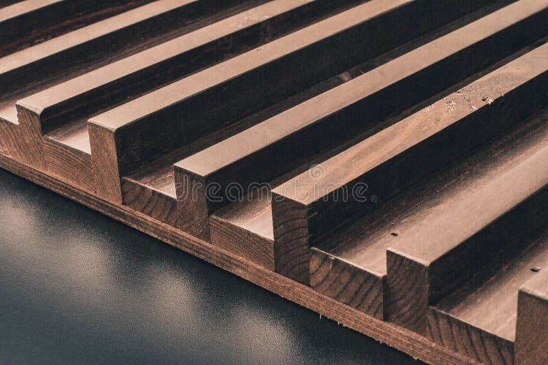 Brown Wooden Board stock image. Image of wall, metal - 116371377