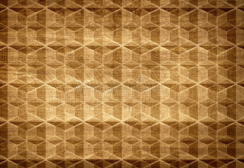 Brown Wooden Pattern and Texture from Geometric Stock Photo - Image of ...