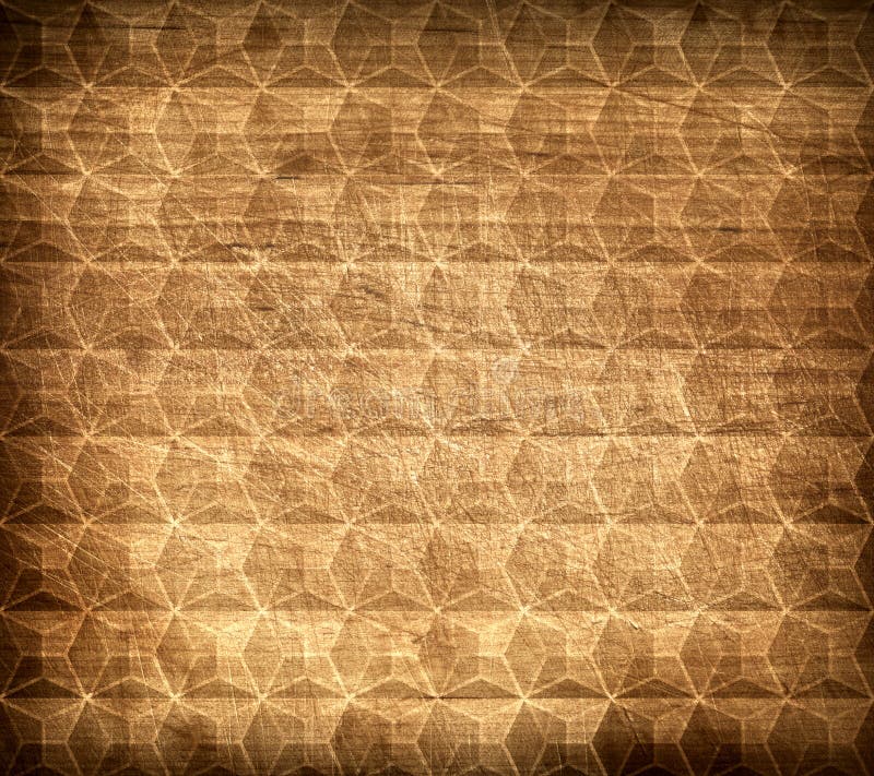 Brown Wooden Pattern and Texture from Geometric Stock Image - Image of ...