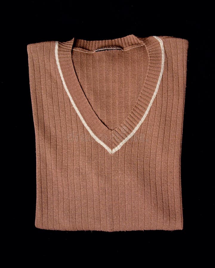 Brown wool jumper cloth stock image. Image of brown, comfortable - 14825479